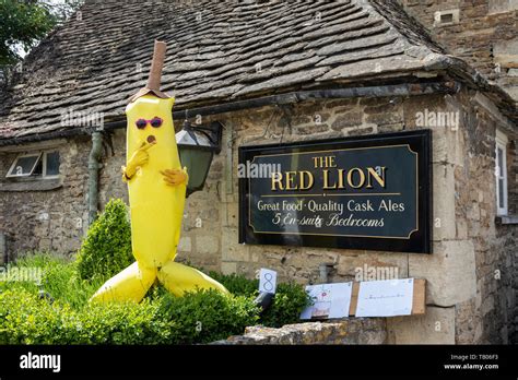 Lacock Village Annual Fundraising Event Scarecrow Trail 2019 Red Lion Scarecrow Lacock