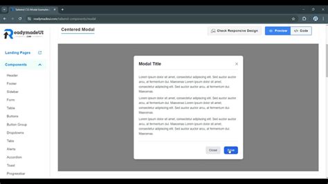 Readymadeui On Linkedin Beautiful Modal Ui Examples Readymadeui Explore At…