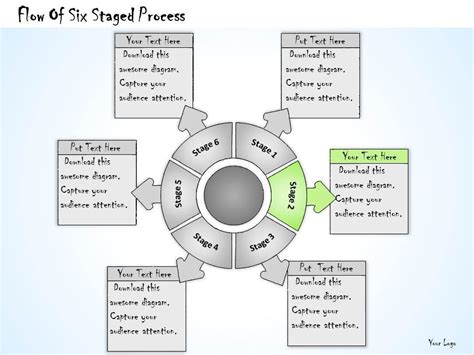 Business Ppt Diagram Flow Of Six Staged Process Powerpoint Template PowerPoint