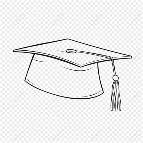 Graduation Clip Art Outline Graduation Cap Icon Vector Outline