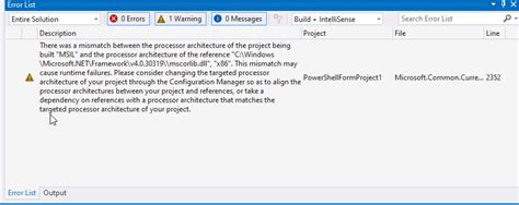 Bug All Projects And Solutions Created With Powershell Pro Tools