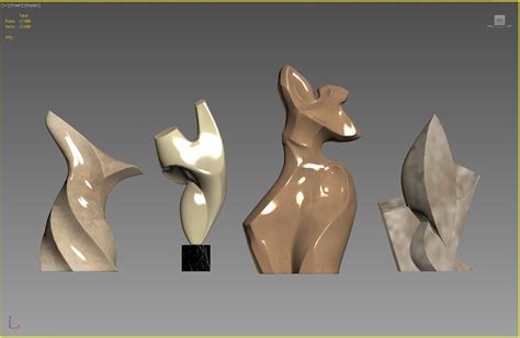 3d Sculptures 46 Model Turbosquid 2173000