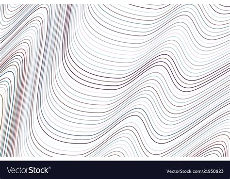 Shape Of Line Curve Wave Abstract Geometric Vector Image