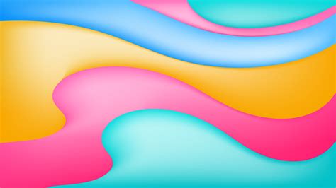 Abstract Colorful Gradient Pink Blue Yellow Liquid Wave Background 21120951 Vector Art At Vecteezy