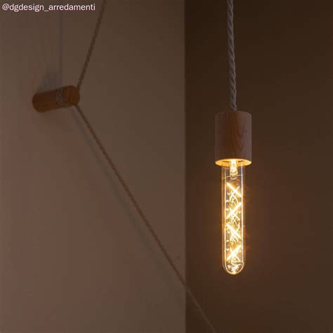 Wooden Cable Clip Fabric Cable Wall Fixture