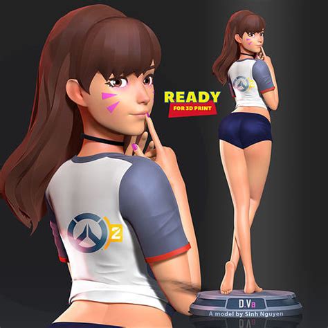 dva fanart 3d model 3d printable cgtrader