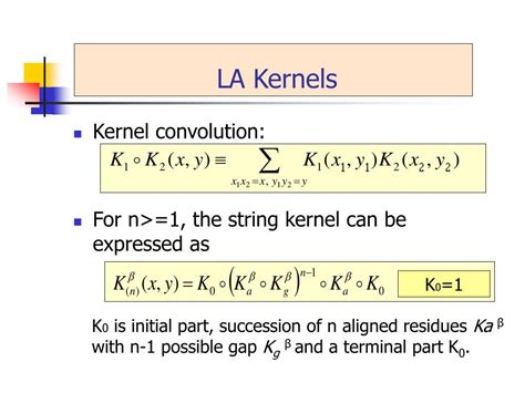 PPT Protein Homology Detection Using String Alignment Kernels