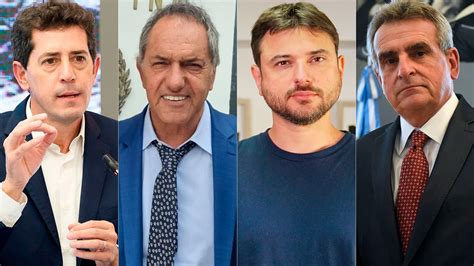 La Conformación De Listas En El Frente De Todos Coloca A Scioli Y A