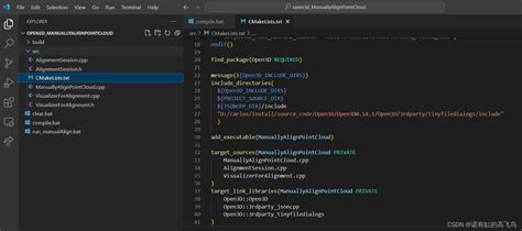 点云配准：open3d手动选点配准工具open3d Manually Align Csdn博客