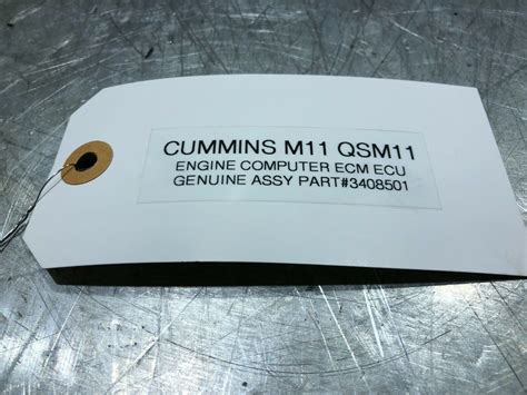 Cummins Ism11 M11 Qsm11 Engine Computer Ecm Ecu 3408501 Oem ⋆ Used
