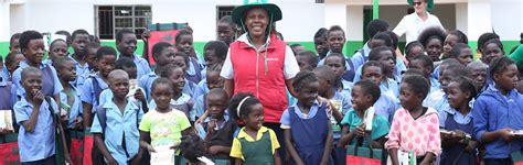 Seed Co Donates Exercise Books And Bags To Pupils At Milele School In Mkushi Seed Co Zambia