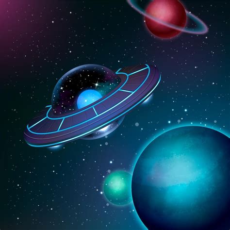 Realistic Alien Spaceship
