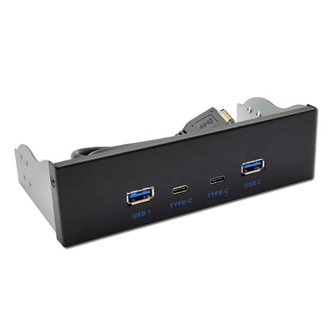 Hgycpp Usb Front Panel Hub Compatible For Windows System Cm Length Cable Walmart Com
