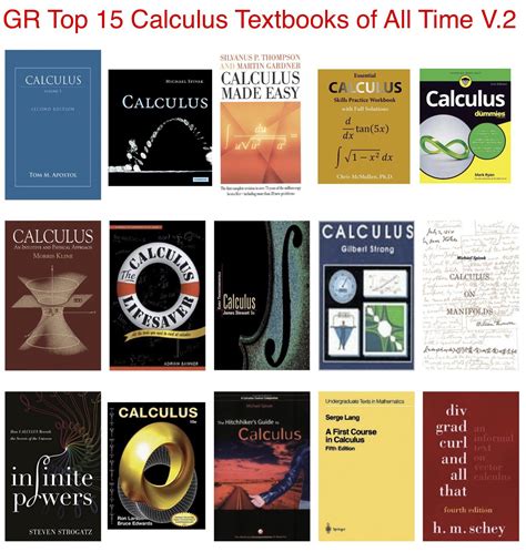 Best Book For Learning Calculus Gigabrain