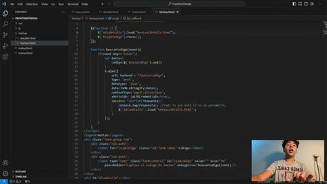 Frontend Kevin Hernández Aplicaciones Web Youtube