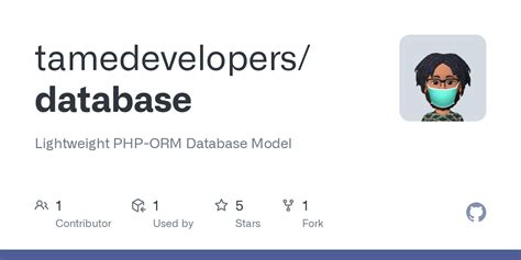 Github Tamedevelopers Database Lightweight Php Orm Database Model