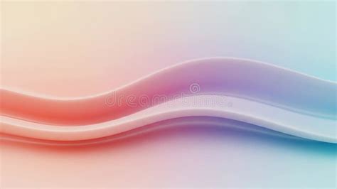 Soft Pastel Gradient Background With Flowing Waves In Light Colors Stock Video Video Of Flow