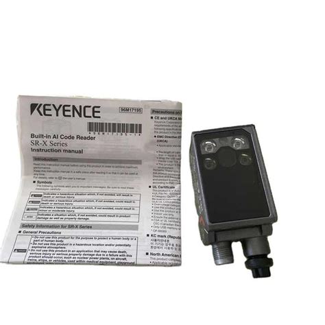 Keyence Sr X100 Ai Camera Barcode Reader Large Inventory