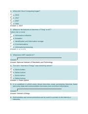 Prelim Quiz Docx When Did Cloud Computing Began A B