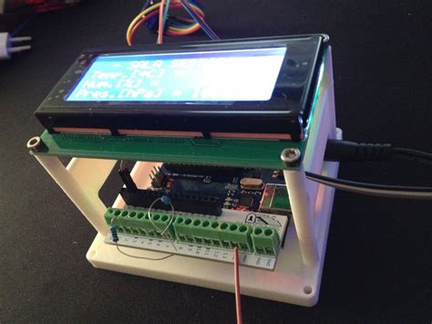 Stl File Lcd 20x4 Stand For Arduino Uno・3d Printable Model To Download