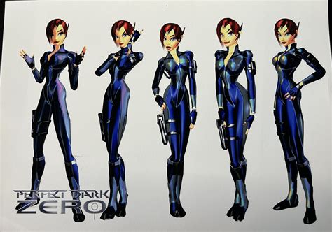 Así Se Veía Originalmente Joanna Dark De Perfect Dark Generacion Xbox