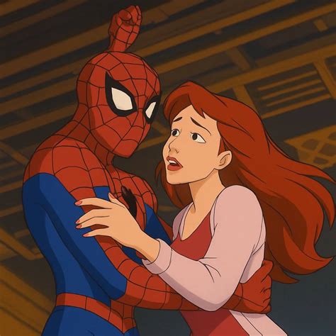 Spider Man And Mary Jane Into A Cartoon By Yesenia62702 On Deviantart
