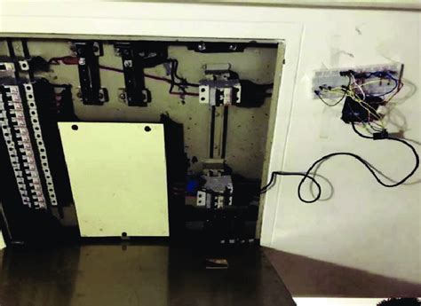 The Current And Voltage Sensing Circuit Used For Power Monitoring From Download Scientific