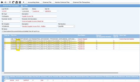 External File Template Supplier Invoice Ifs Community