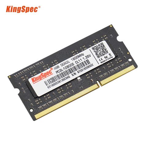 Kingspec Ddr3 4gb 8gb Memory Ram Laptop 1600 Sodimm Ddr3l 8g Memoria