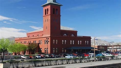 El Paso Amtrak Station Elp Sunset Limited And Texas Eagle Routes