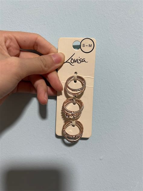 Lovisa Ring Set Womens Fashion Watches And Accessories Other Accessories On Carousell