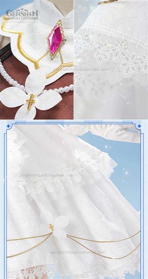 Noelle Wedding Dress Costume Genshin Impact Outfits Genshin Impact Costumes