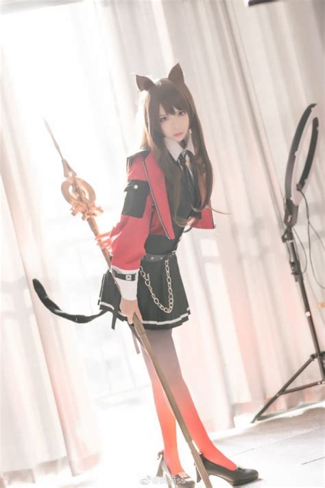 喜欢请关注我并转发分享ｸﾞｯ๑ ㅂ و 明日方舟 cosplay 兽耳 写真门 aircat club