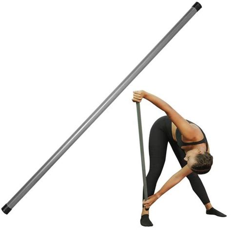 Bastão De Alongamento Para Postura Treinamento Yoga Pilates Ginastica