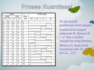 PCM Pulse Code Modulation PPTX