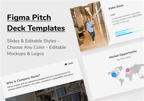 Figma Pitch Deck Template FREE UI Design Templates