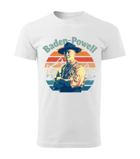 KOSZULKA HARCERSKA DZIEŃ MYŚLI BRATERSKIEJ ZHP BADEN POWELL RETRO BM M