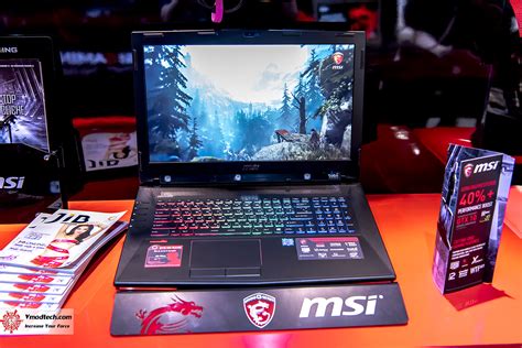 ภาพบรรยากาศงานเปิดตัว Msi Notebook ที่มาพร้อมกับกราฟฟิการ์ดรุ่นใหม่ล่าสุด Nvidia Geforce® Gtx 10