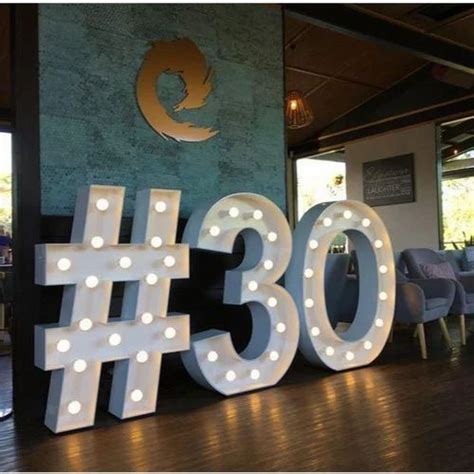 Led Numerical Box Letters For Promotion In Ahmedabad ID