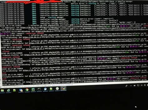 Kubeflow Central Dashboard No Namespaces Showed · Issue 4788