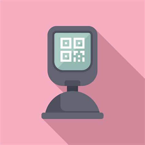 Code Scanner Icon Flat Vector Label Ticket Product 38949613 Vector Art At Vecteezy