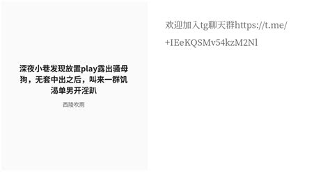 R 18 4 深夜小巷发现放置play露出骚母狗，无套中出之后，叫来一群饥渴单男开淫趴 骚母狗欠操了！侵犯户 Pixiv