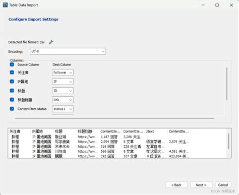 Excel表格导入mysqlworkbenchworkbench如何将excel中的数据导入 Csdn博客