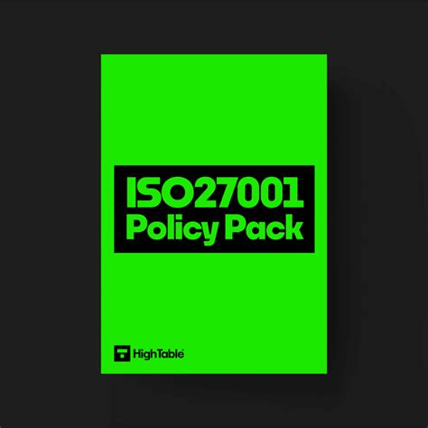 ISO 27001 Policies For Information Security Explained Simply