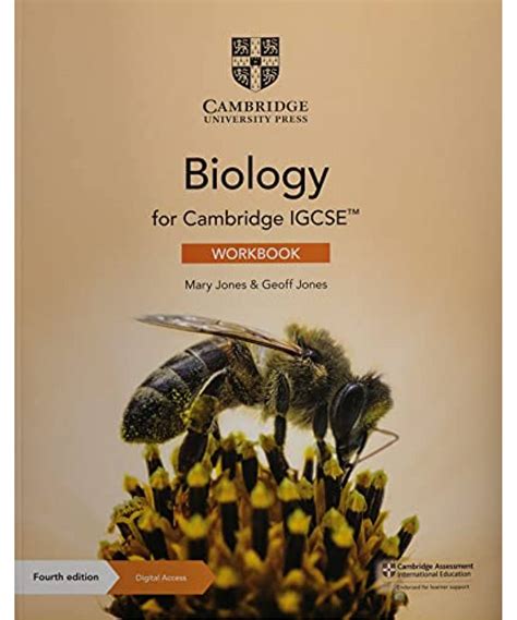 Cambridge Igcse Biology Workbook With Digital Access 2 Years