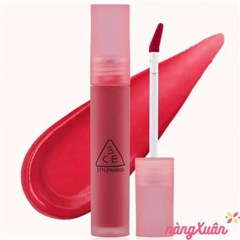Son Kem 3ce Blur Water Tint Spot Player Màu Đỏ Hồng