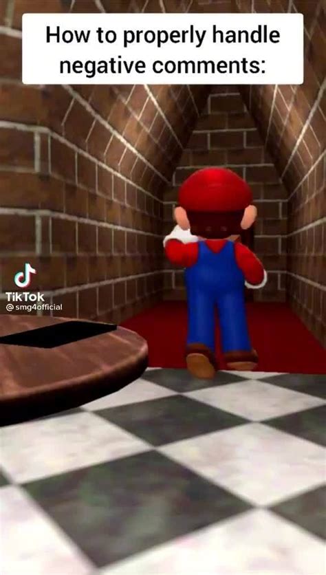 How To Properly Handle Negative Comments Cf Tiktok Smg4official Ifunny