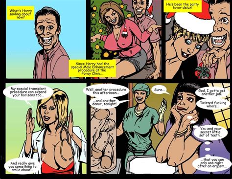 Rule 34 Blonde Hair Castration Claire Burns Comic Female Male Penis