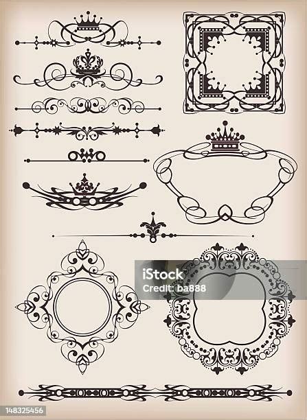 เฟรมภาพประกอบเวกเตอร์และแบนเนอร์สําหรับการออกแบบ ภาพประกอบสต็อก ดาวน์โหลดรูปภาพตอนนี้ กรอบ