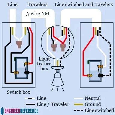 How To Wire A Way Light Switch Engineering Reference
